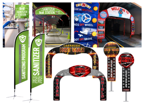 Custom Car Wash Signage for Effective Branding