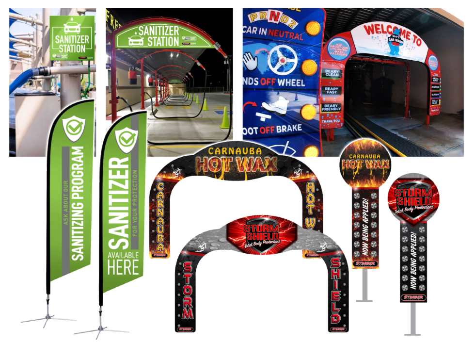 Custom Car Wash Signage for Effective Branding